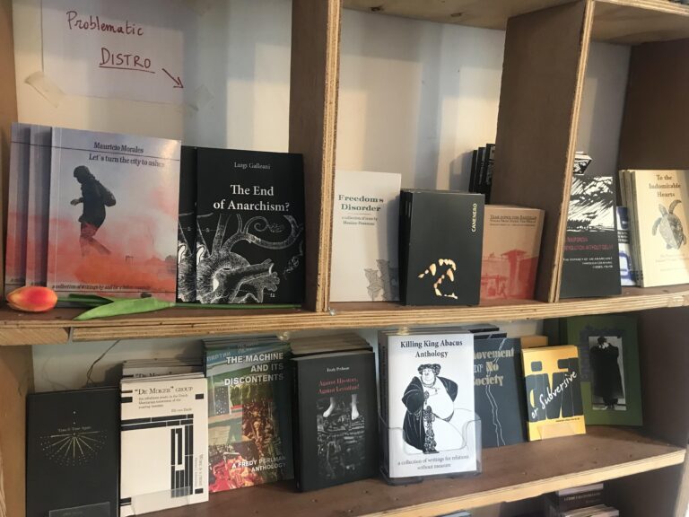 Touchpaper Anarchist Library | Anarchist Library in South London